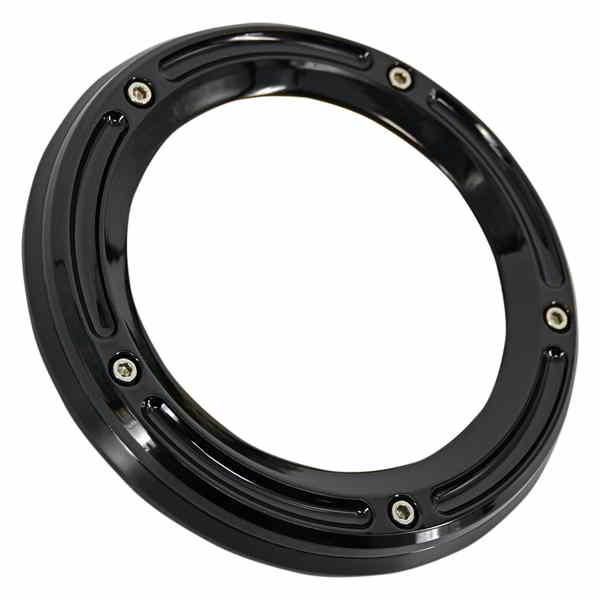 トラスク TM-0041BK 11070637 1107-0637 アサルトダービーカバー - グロスブラック COVER DERBY ASLT GLS BLK Assault Derby Cover Assault Derby Cover...