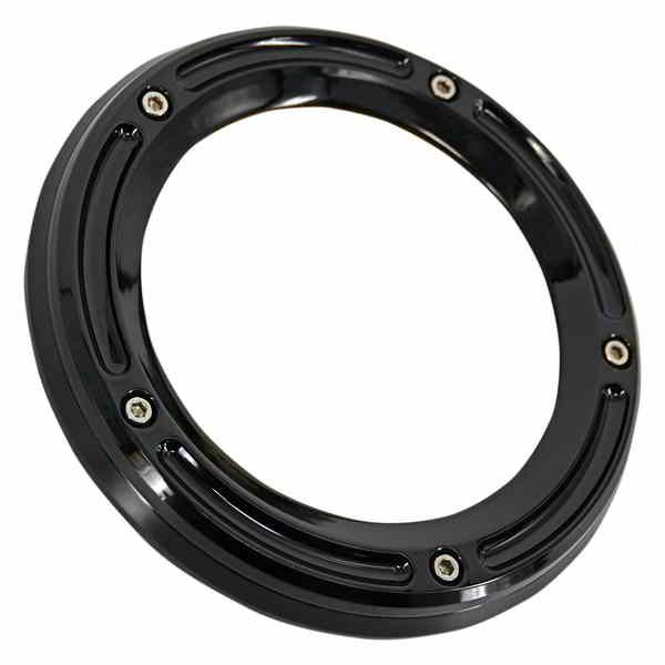 トラスク TM-0040BK 11070640 1107-0640 アサルトダービーカバー - グロスブラック COVER DERBY ASLT GLS BLK Assault Derby Cover Assault Derby Cover...
