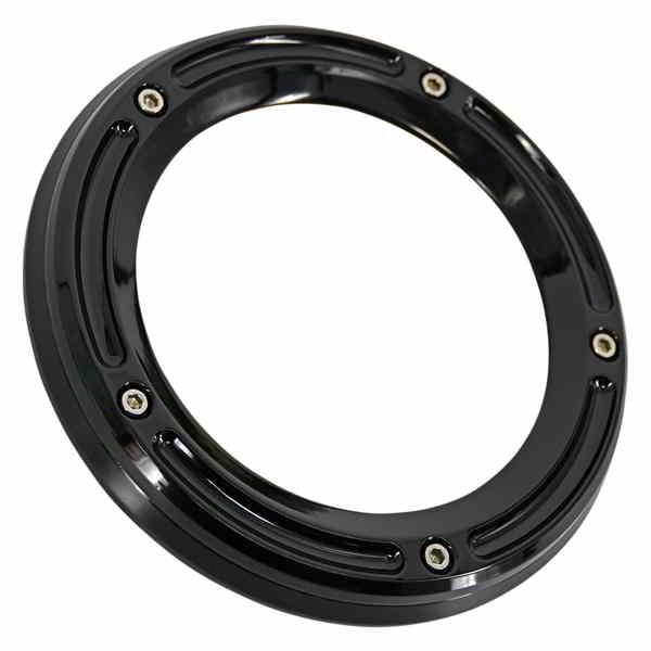トラスク TM-0042BK 11070685 1107-0685 アサルトダービーカバー - グロスブラック COVER DERBY ASLT GLS BLK Assault Derby Cover - Gloss Black  Glos...