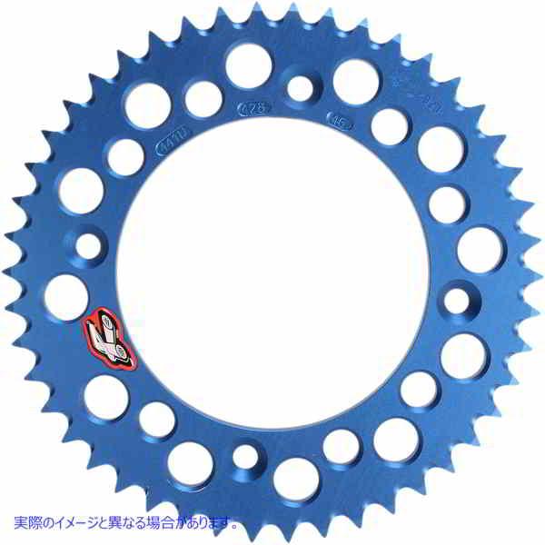 レンサル 441U-428-46GPBU 12111722 1211-1722 スプロケット - 青 - 46歯 スプロケット - 青 - 46T Rear Sprocket Sprocket - Blue - 46 Tooth