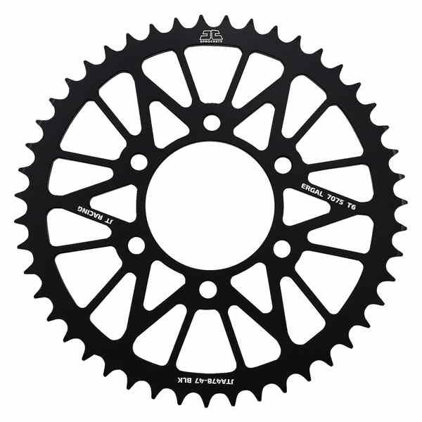 ジェイティー・スプロケット JTA478.47BLK  ドラッグスペシャリティーズ 1211-2587 12112587 RaceLite Aluminum Rear Sprocket Rear Sprocket - Kawasaki - ...