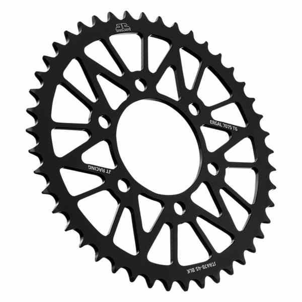 ジェイティー・スプロケット JTA478.45BLK  ドラッグスペシャリティーズ 1211-2661 12112661 RaceLite Aluminum Rear Sprocket Rear Sprocket - Kawasaki - ...
