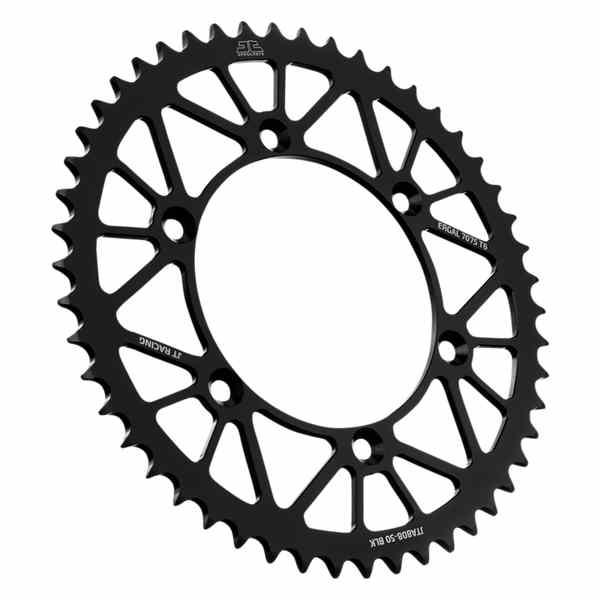 ジェイティー・スプロケット JTA808.50BLK  ドラッグスペシャリティーズ 1211-2670 12112670 RaceLite Aluminum Rear Sprocket Rear Sprocket - Suzuki - Bl...
