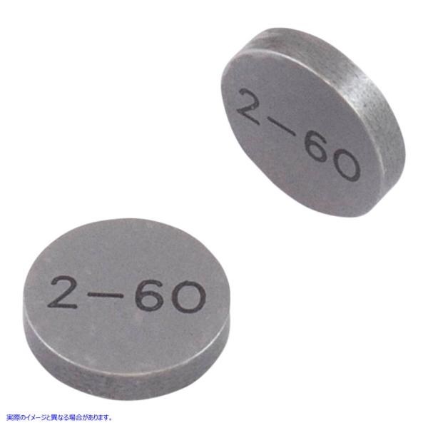 ケーアンドエル・サプライ 13-7691  ドラッグスペシャリティーズ 13-7691 137691 Replacement Valve Shims Valve Shim - 2.60/13mm - Kawasaki N/F 29MM SH...