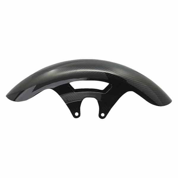 アレンネス 210-010  ドラッグスペシャリティーズ 1401-1053 14011053 Carbon Fiber 19" Cafe Front Fender Front Fender - Cafe - 19" - Black  AR...
