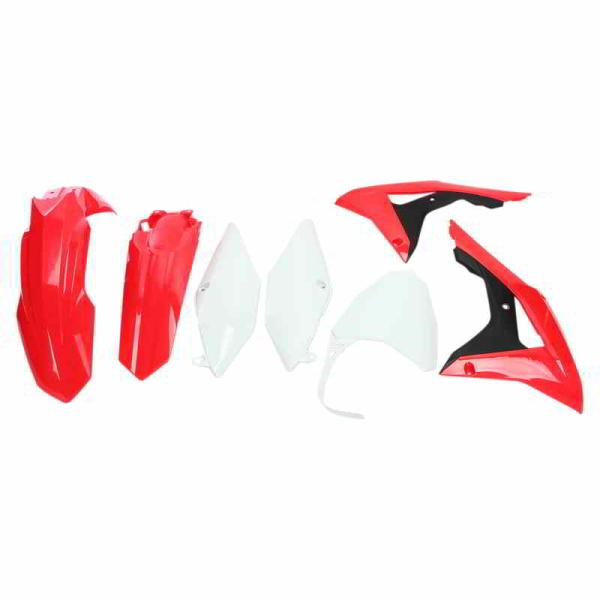ユーフォー HOKIT119-999  ドラッグスペシャリティーズ 1403-1971 14031971 Full Body Replacement Plastic Kit Replacement Body Kit - OEM Red/Wh...