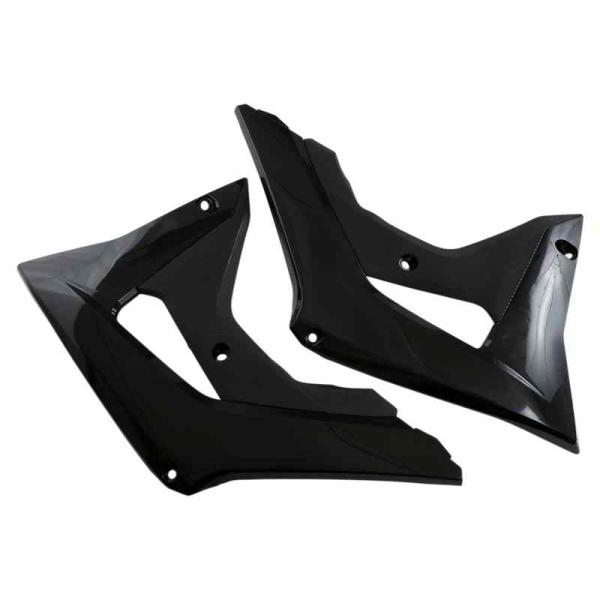ユーフォー HO04682-001  ドラッグスペシャリティーズ 1403-1997 14031997 Replacement Radiator Shrouds Radiator Covers - Black  UFO