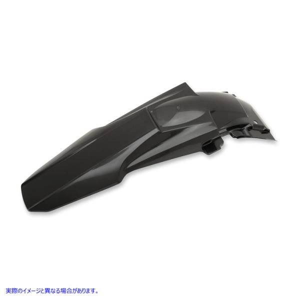 サイクラ 1CYC-1713-12  ドラッグスペシャリティーズ 1403-2272 14032272 Powerflow Rear Fender Powerflow Rear Fender - Black - RM-Z  CYCRA