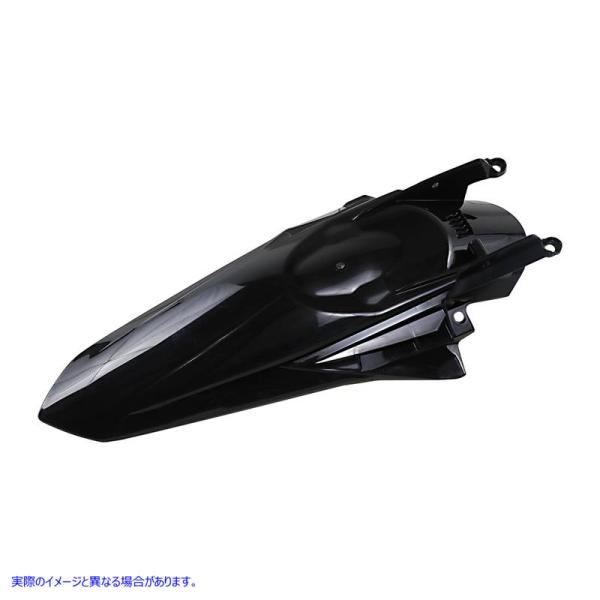 サイクラ 1CYC-1744-12  ドラッグスペシャリティーズ 1403-3010 14033010 Powerflow Rear Fender Powerflow Rear Fender - Black - KTM  CYCRA