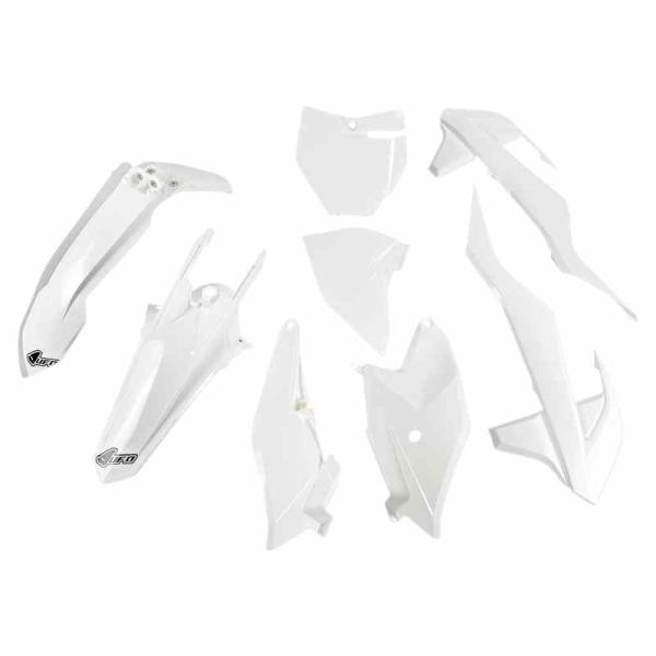 ユーフォー KTKIT519042  ドラッグスペシャリティーズ 1403-3042 14033042 Full Body Replacement Plastic Kit Replacement Body Kit - KTM White  UFO