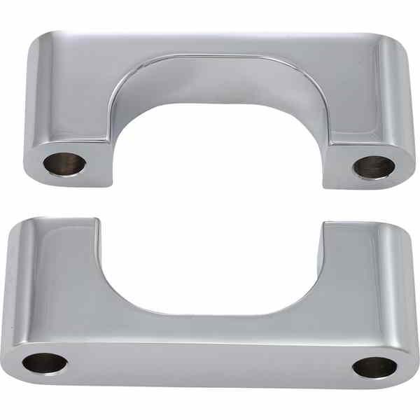クロックワークス KWFS-02-0106-C  ドラッグスペシャリティーズ 1410-0045 14100045 Tire Hugger Front Fender Mounting Block Hugger Front Fender Mo...