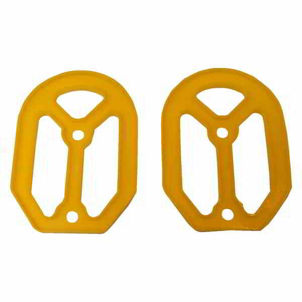 ドラッグスペシャリティーズ   ドラッグスペシャリティーズ 1620-2490 16202490 Qualifier Insert Qualifier Insert - Rubber - Yellow  DRAG SPECIALTIES