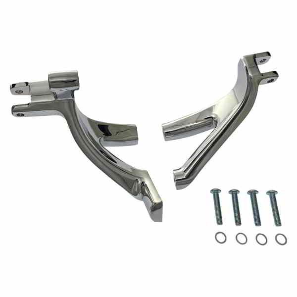 ドラッグスペシャリティーズ  16220571 1622-0571 フォワードコントロールマウント - クローム - FL/FX  Forward Control Mount Forward Control Mount - Chrome -...