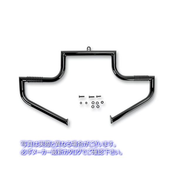リンビー BL102-1/09  ドラッグスペシャリティーズ 1624-0180 16240180 LINBAR? FRONT AND REAR HIGHWAY BARS LINBAR 97-18 FLHT BLACK  LINDBY