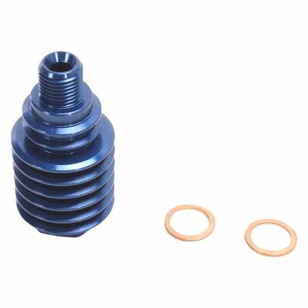 ムース・オフロード M73-120  ドラッグスペシャリティーズ 1701-0598 17010598 Rear Brake Caliper Cooler Rear Brake Caliper Cooler - Blue  MOOSE OF...