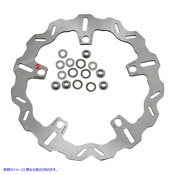 ブレーキング WH7004  ドラッグスペシャリティーズ 1710-1498 17101498 Non-Directional STX Brake Rotor Brake Rotor - Front - WH7004 FOR 320MM R...