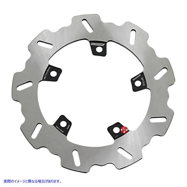 ブレーキング WF7512  ドラッグスペシャリティーズ 1710-3436 17103436 W-Fix Brake Rotor Brake Rotor - Aprilia - WF7512  BRAKING