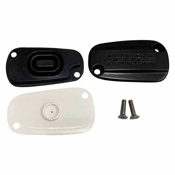 ドラッグスペシャリティーズ   ドラッグスペシャリティーズ 1731-0785 17310785 Rear Master Cylinder Cover Rear Master Cylinder Cover - M8 Softail - Bl...