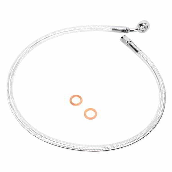 マグナム AS37926  ドラッグスペシャリティーズ 1741-3676 17413676 Designer Series ABS-Specific Upper Brake Line Kit Brake Line - 7/16-35° -...