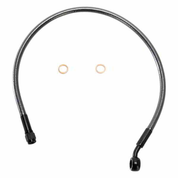 マグナム AS47121  ドラッグスペシャリティーズ 1741-4070 17414070 Designer Series ABS-Specific Upper Brake Line Kit Brake Line - 10mm-35° -...