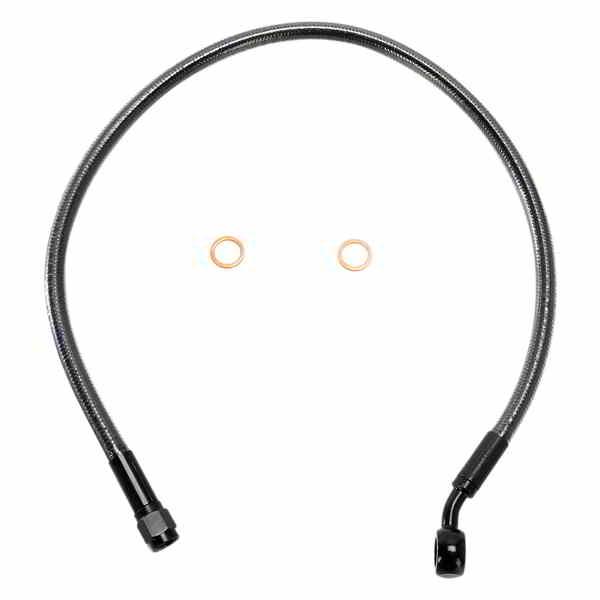 マグナム AS47122  ドラッグスペシャリティーズ 1741-4071 17414071 Designer Series ABS-Specific Upper Brake Line Kit Brake Line - 10mm-35° -...