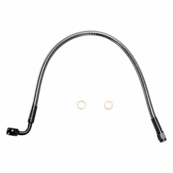 マグナム AS47217 17414084 1741-4084 ブレーキライン - 10 mm-90° - 17インチ - ブラックパール ブレーキライン - 10mm-90° - 17インチ - ブラックパール Alternate Len...