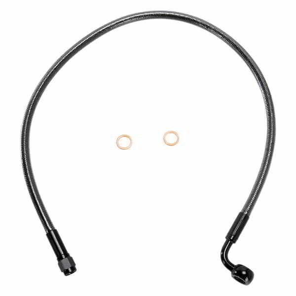 マグナム AS47224 17414090 1741-4090 ブレーキライン - 10 mm-90° - 24インチ - ブラックパール ブレーキライン - 10mm-90° - 24インチ - ブラックパール Alternate Len...