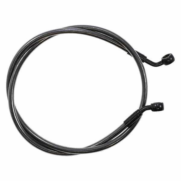 マグナム 46842SW 17414298 1741-4298 ブレーキライン - 35/60° - 42インチ - ブラックパール  E-Z Align Braided Single Disc Front Brake Line Brake...