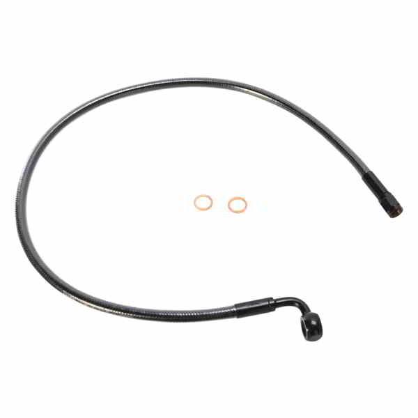マグナム AS47225 17414481 1741-4481 ブレーキライン - 10 mm-90° - 25インチ - ブラックパール ブレーキライン - 10mm-90° - 25インチ - ブラックパール Alternate Len...