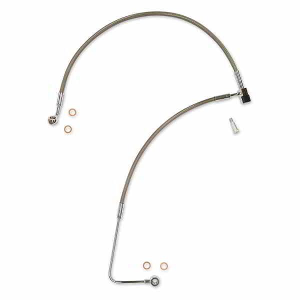 マグナム SSC1101-00  ドラッグスペシャリティーズ 1741-4920 17414920 XR Lower Brake Line Brake Line - XR - Lower - Stainless Steel  MAGNUM ...