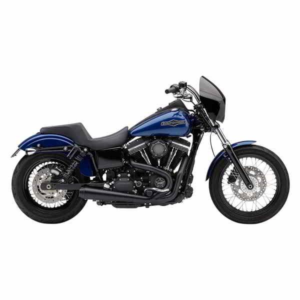 コブラ 6476B  ドラッグスペシャリティーズ 1800-2165 18002165 El Diablo 2:1 Exhaust System El Diablo Exhaust System - Black - 4" 4"MEGAPHO...