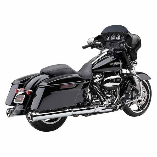 コブラ 6109  ドラッグスペシャリティーズ 1801-1049 18011049 Neighbor Hater Slip-On Mufflers Neighbor Hater Mufflers for FL - Chrome  COBRA
