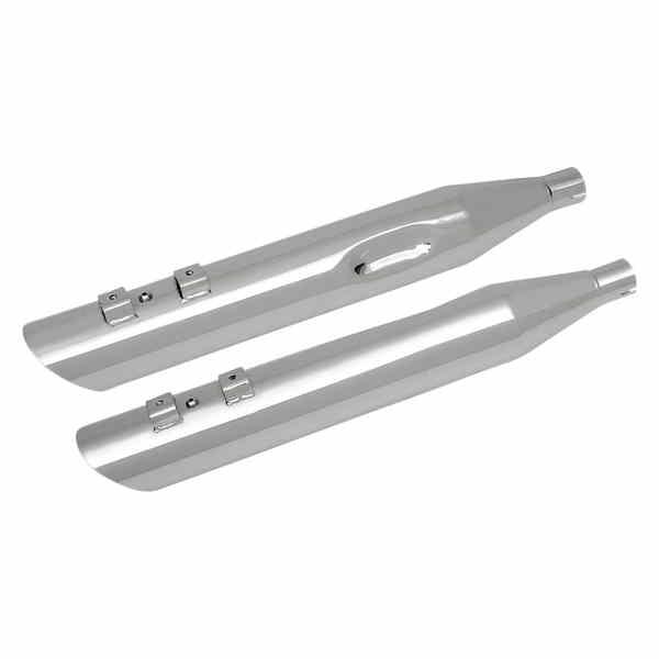 ドラッグスペシャリティーズ 1801-1183  ドラッグスペシャリティーズ 1801-1183 18011183 Slashdown Slip-On Mufflers 3-1/2" Slashdown Slip-On Mufflers -...