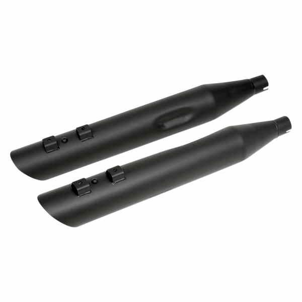 ドラッグスペシャリティーズ 1801-1188  ドラッグスペシャリティーズ 1801-1188 18011188 Slashdown Slip-On Mufflers 4" Slashdown Slip-On Mufflers - Bla...