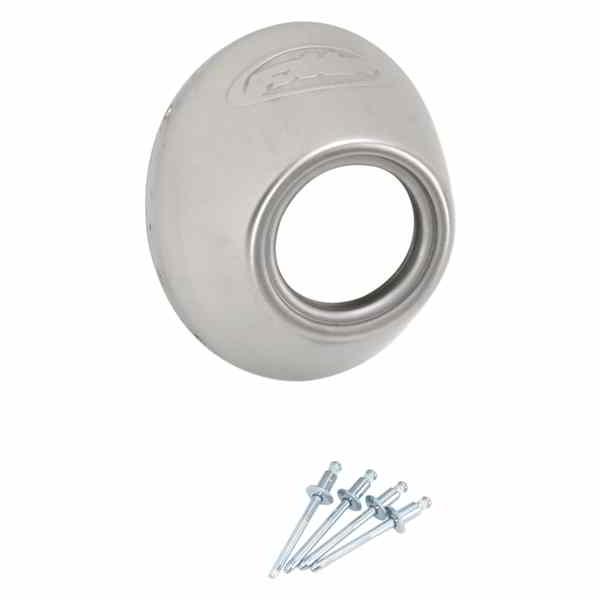 エフエムエフ 040635 18600501 1860-0501 エンドキャップ - ステンレススチール - スラッシュカット - PC4/Q4  Replacement Rear Cone Cap End Cap - Stainless ...