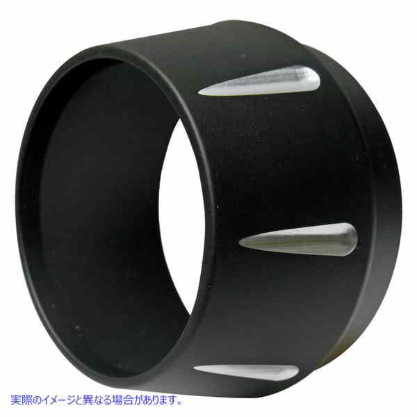 バッサーニエキゾースト BESMR 18600662 1860-0662 エンドキャップ - ブラック - 溝付き - ショートメガホン  End Cap End Cap - Black - Fluted - Short Megaphone...