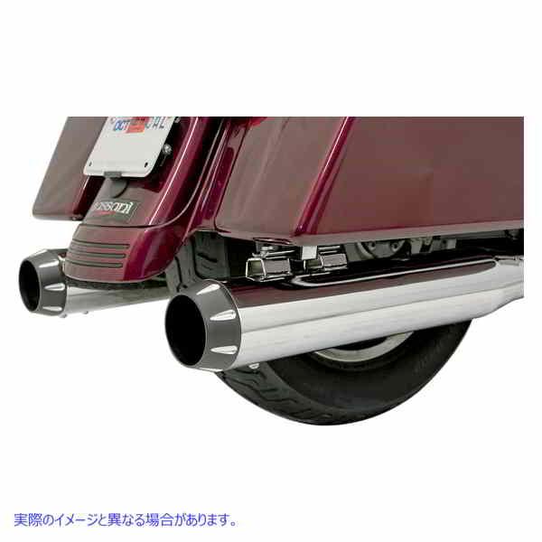 バッサーニエキゾースト BE40R 18610751 1861-0751 4インチエンドキャップ - ブラック - 溝付き  Optional B1-Syle Quick-Change End Caps ? Fluted/Tapered 4...