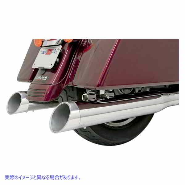 バッサーニエキゾースト BE40S  ドラッグスペシャリティーズ 1861-0753 18610753 Optional B1-Syle Quick-Change End Caps ― Slash-Cut 4" End Cap - Poli...