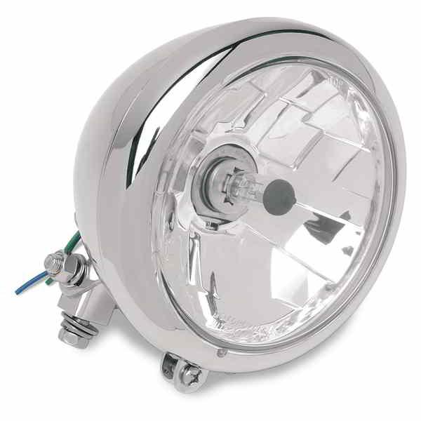 ドラッグスペシャリティーズ 2001-0097  ドラッグスペシャリティーズ 2001-0097 20010097 Diamond-Style Bottom-Mount 5-3/4" Headlight Assemblies 5-3/4" ...