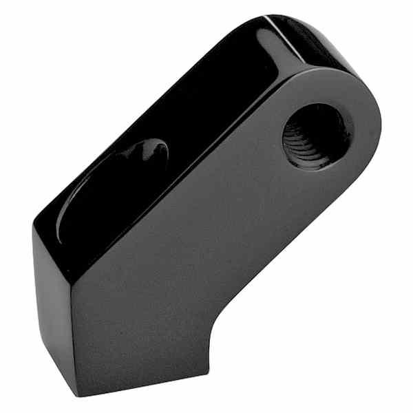 ヘッドウィンズ 1-0004ZA  ドラッグスペシャリティーズ 2001-0593 20010593 Headlight Mounting Block Headlight Mount - Black  HEADWINDS