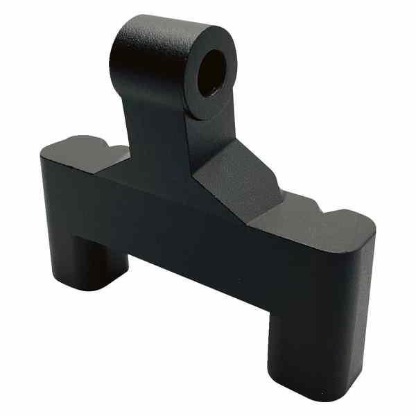 カスタムダイナミクス CD-FXLRS-MOUNT  ドラッグスペシャリティーズ 2001-2600 20012600 Headlight Mounting Bracket Headlight Mount Black - FXLRS  CU...