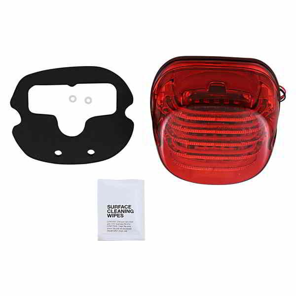 カスタムダイナミクス PB-TL-LPBW-R  ドラッグスペシャリティーズ 2010-1410 20101410 ProBEAM? Low-Profile LED Taillight Kit ― with Bottom Tag Light...