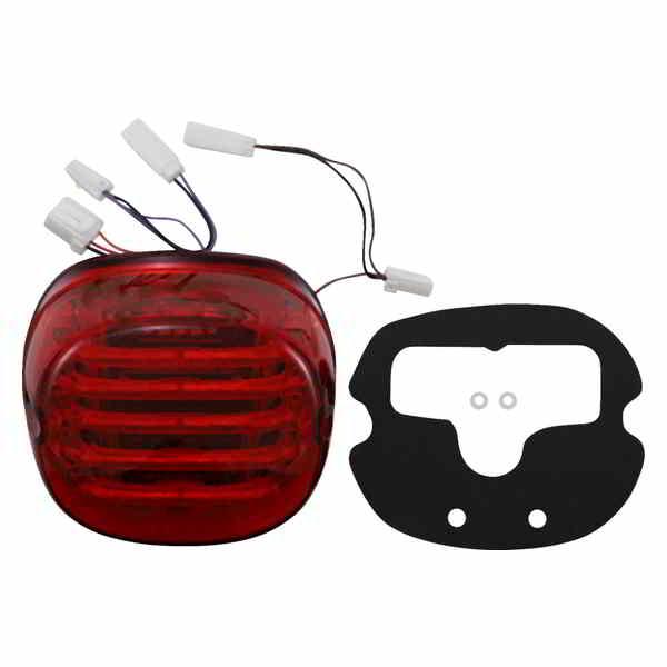 カスタムダイナミクス PB-TL-INT-NW-R  ドラッグスペシャリティーズ 2010-1414 20101414 ProBEAM? Integrated Low Profile LED Taillights with Auxiliar...