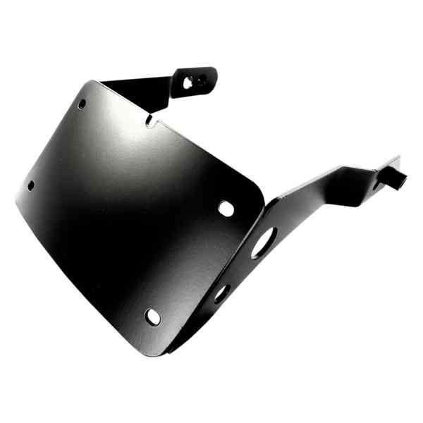 サイクルヴィジョンズ CV4650MT  ドラッグスペシャリティーズ 2030-1444 20301444 Curved License Plate Holder Curved License Plate Mount - Harley Da...