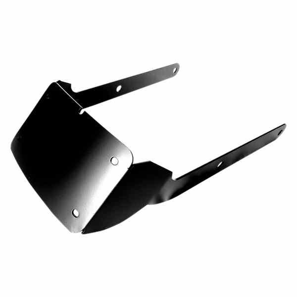 サイクルヴィジョンズ CV4654MT  ドラッグスペシャリティーズ 2030-1448 20301448 Curved License Plate Holder Curved License Plate Mount - Harley Da...