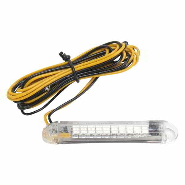 カスタムダイナミクス TF10AC  ドラッグスペシャリティーズ 2040-0925 20400925 TruFLEX? Flexible LED Strip TruFLEX? LED Strip - 2-3/16" - Amber/Cle...