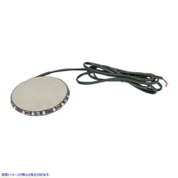 カスタムダイナミクス M215GREENC  ドラッグスペシャリティーズ 2040-1610 20401610 MagicFLEX?2 Wheel Light MagicFLEX?2 Wheel Light - Chrome/Green D...