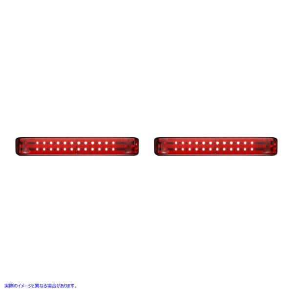 カスタムダイナミクス PB-SB-SS8-CR  ドラッグスペシャリティーズ 2040-2282 20402282 ProBEAM? BAGZ? LED Saddle Bag Lights Saddlebag Lights - SS8 - ...