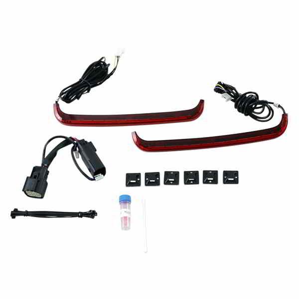 カスタムダイナミクス CD-LP-SS8-R  ドラッグスペシャリティーズ 2040-2363 20402363 LED Low-Profile BAGZ? Accent Lights Saddlebag Lights - '09-'13 ...