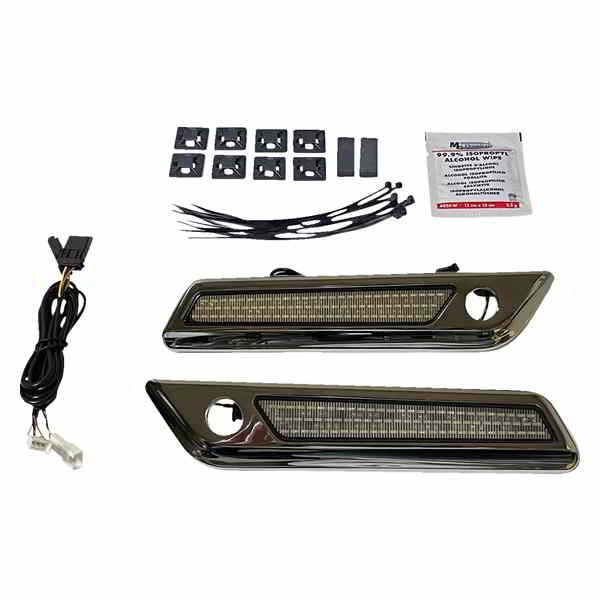 カスタムダイナミクス CD-SBL-BCM-SC  ドラッグスペシャリティーズ 2040-2866 20402866 Saddlebag LED Latch Light Latch Light - Saddlebag - Smoke - C...